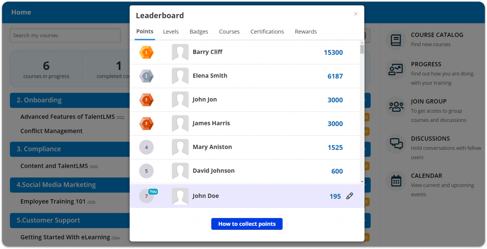 Gamified Learning Platform: Gamification Features In TalentLMS, Use ...