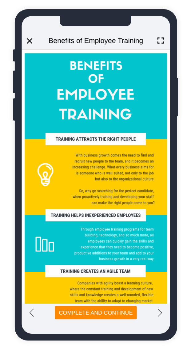 Training On a Small Screen: How To Use the TalentLMS Mobile App