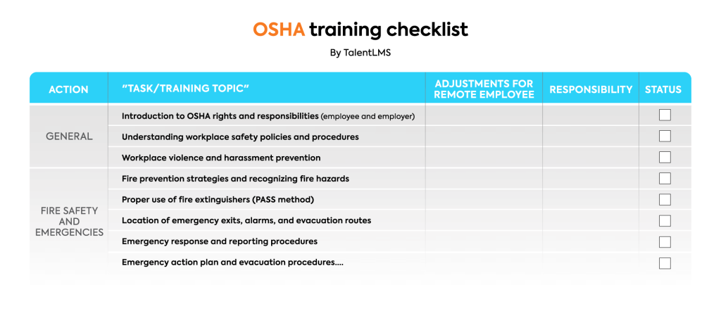 8 Ready-to-Use Employee Training Checklist Templates