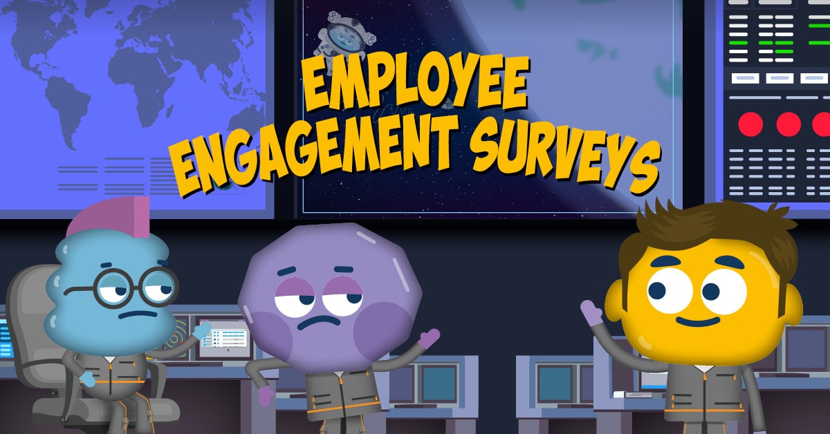 Cartoon Employee Engagement Survey Employee Engagement Surveys