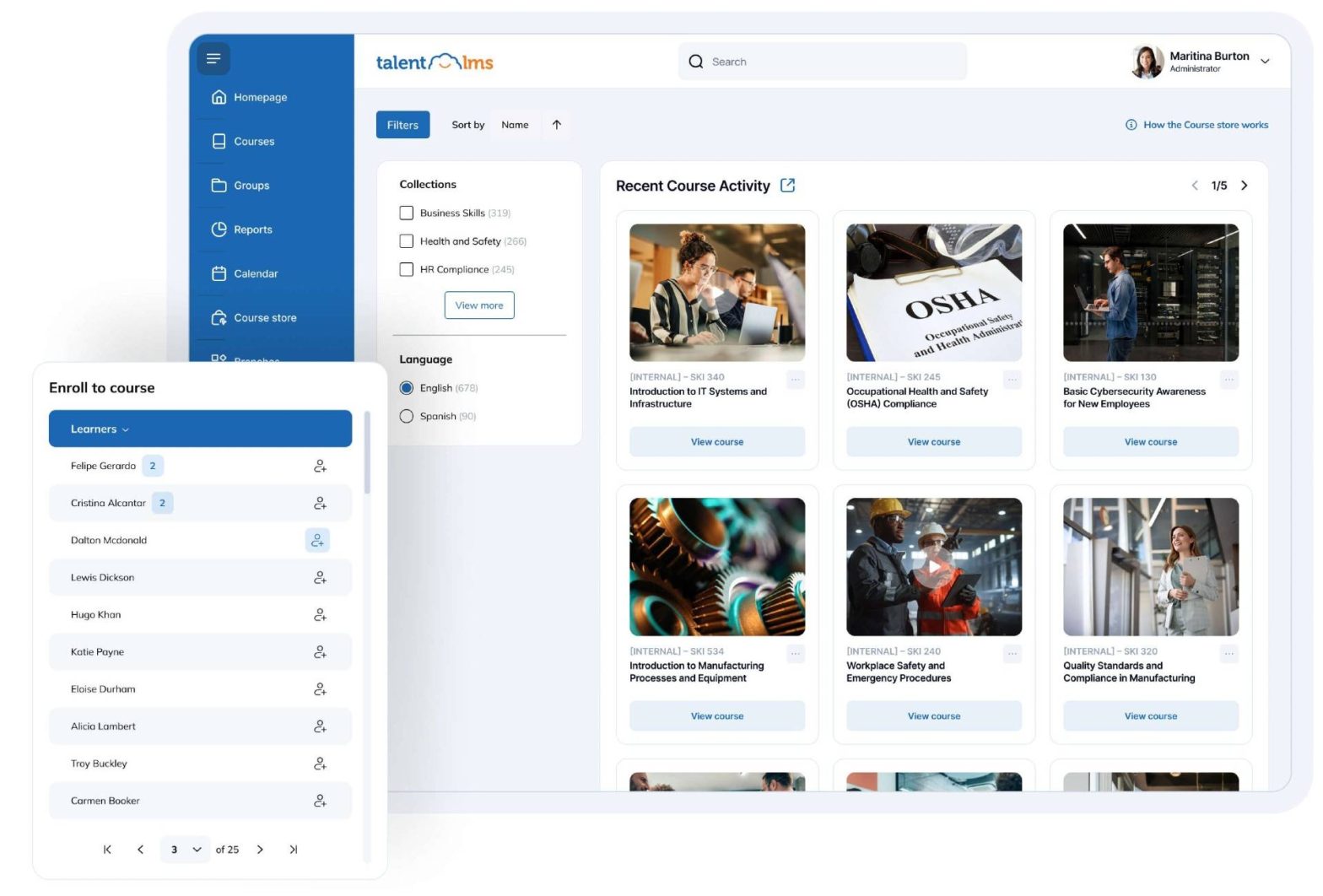 Intuitive. Flexible. Scalable. Your platform for high-value training.