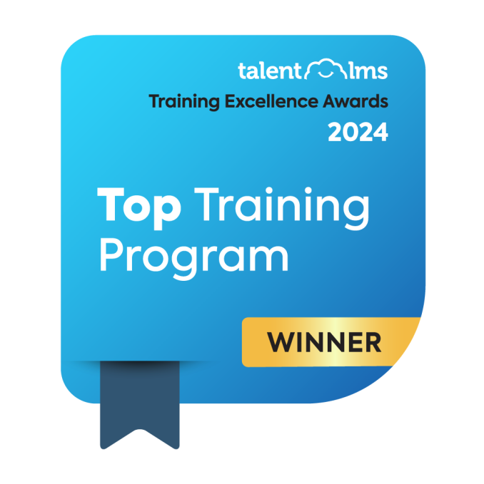 TalentLMS Training Excellence Awards - Celebrating Great Training