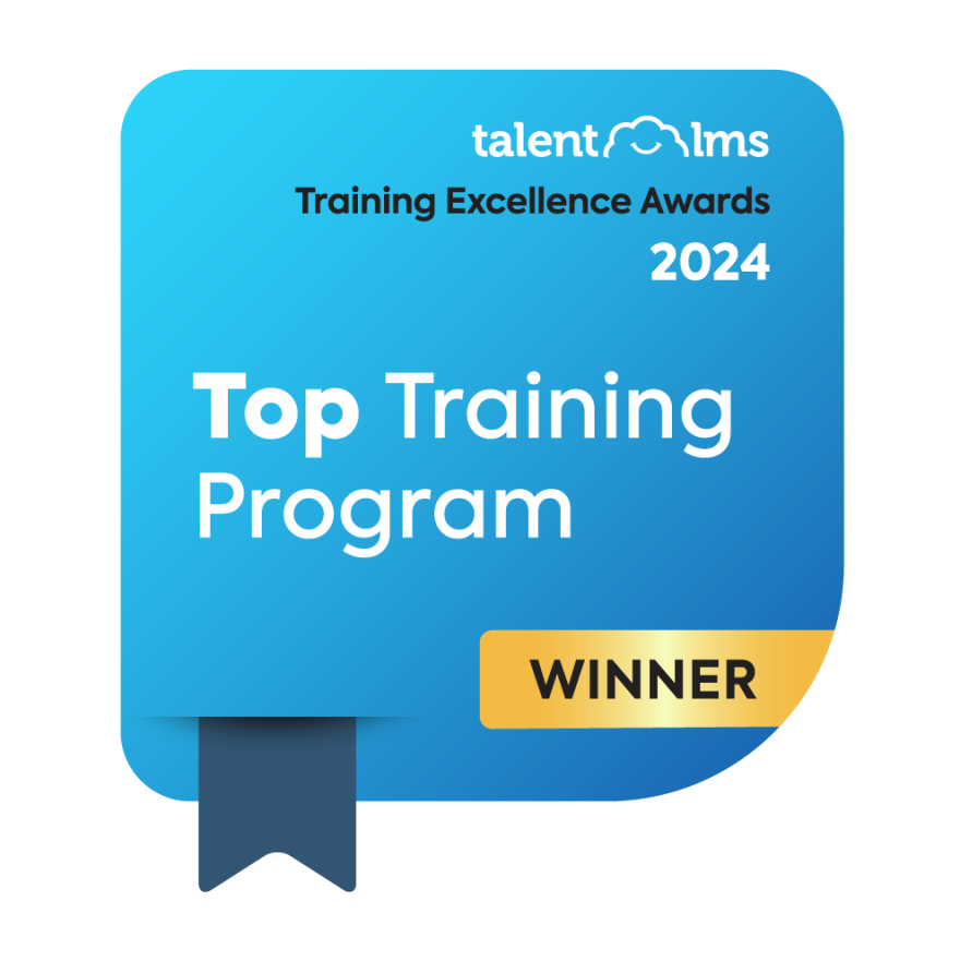 TalentLMS Training Excellence Awards - Celebrating Great Training