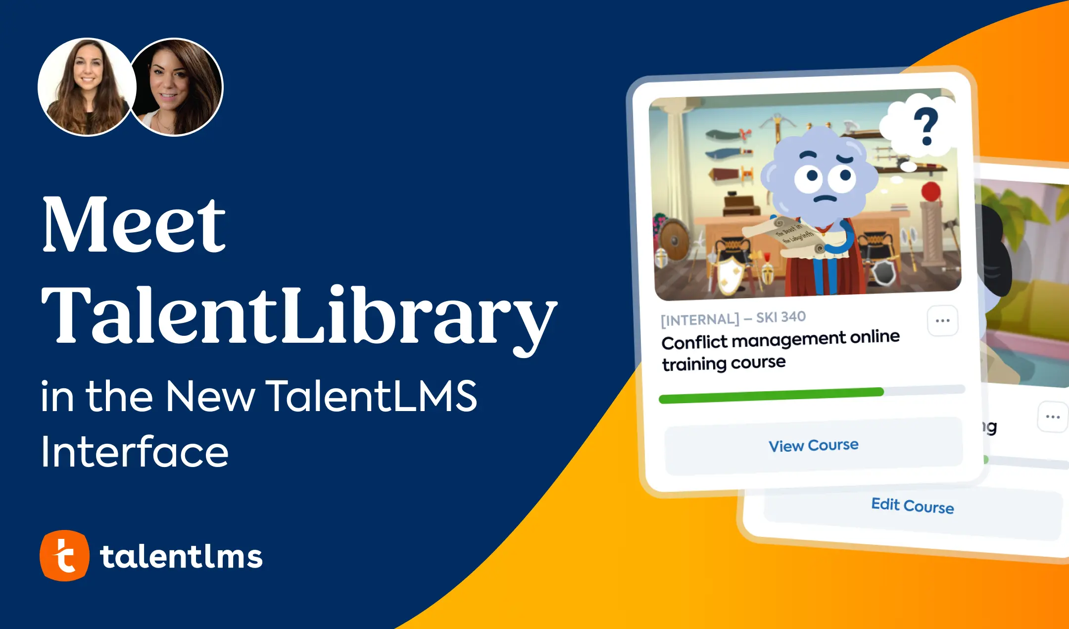 Meet TalentLibrary in the New TalentLMS Interface